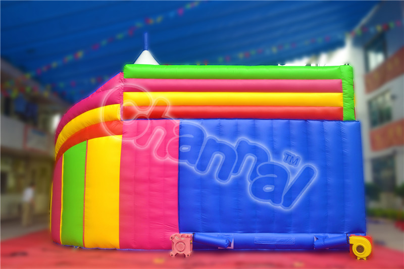 Medieval Fortress Inflatable Slide - Channal Inflatables