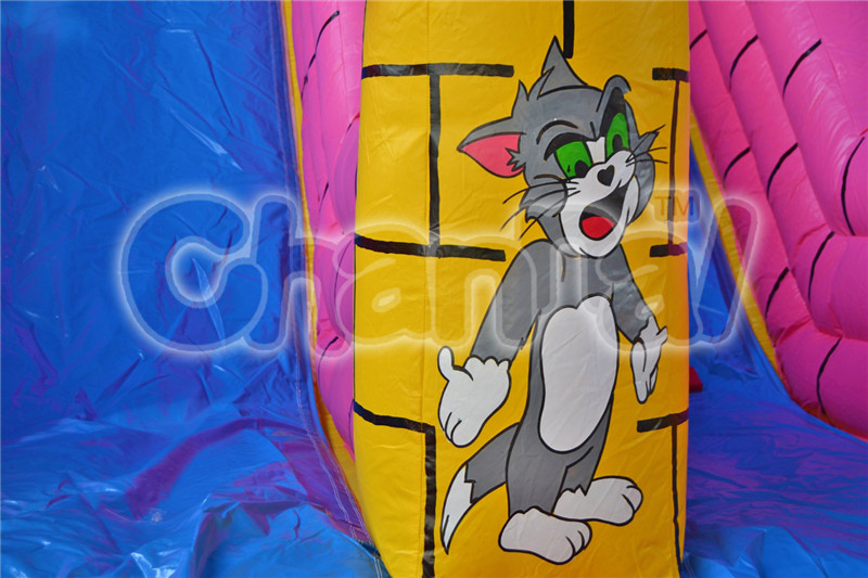 Tom And Jerry Inflatable Slide - Channal Inflatables