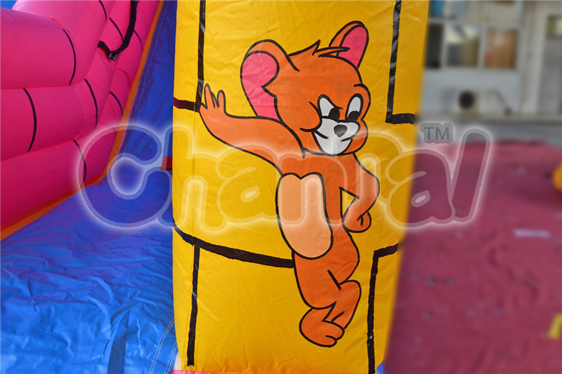 Tom And Jerry Inflatable Slide - Channal Inflatables