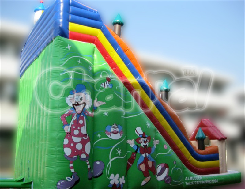 Funny Circus Inflatable Slide - Channal Inflatables