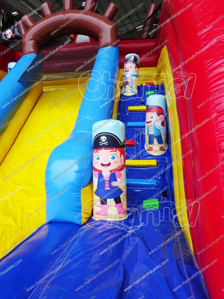 Little Pirates Inflatable Slide - Channal Inflatables