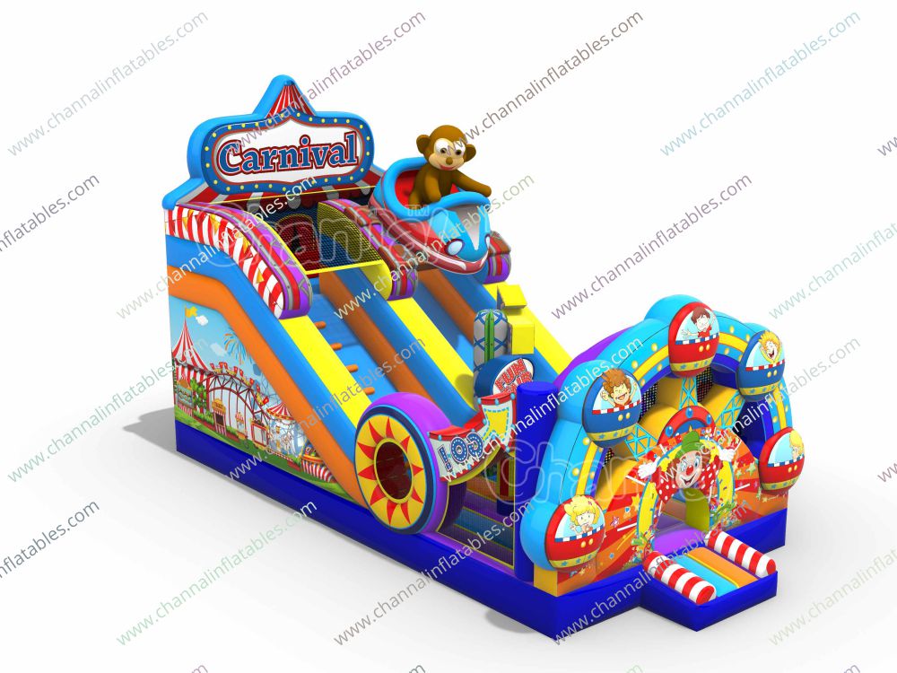 Carnival Inflatable Slide - Channal Inflatables