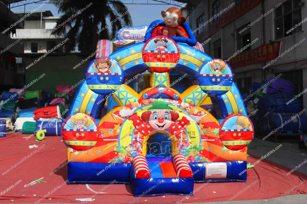 Carnival Inflatable Slide - Channal Inflatables