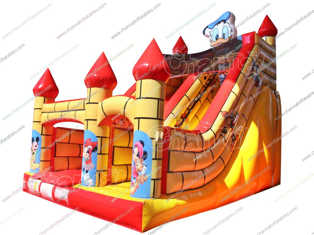 Donald Duck Inflatable Slide - Channal Inflatables
