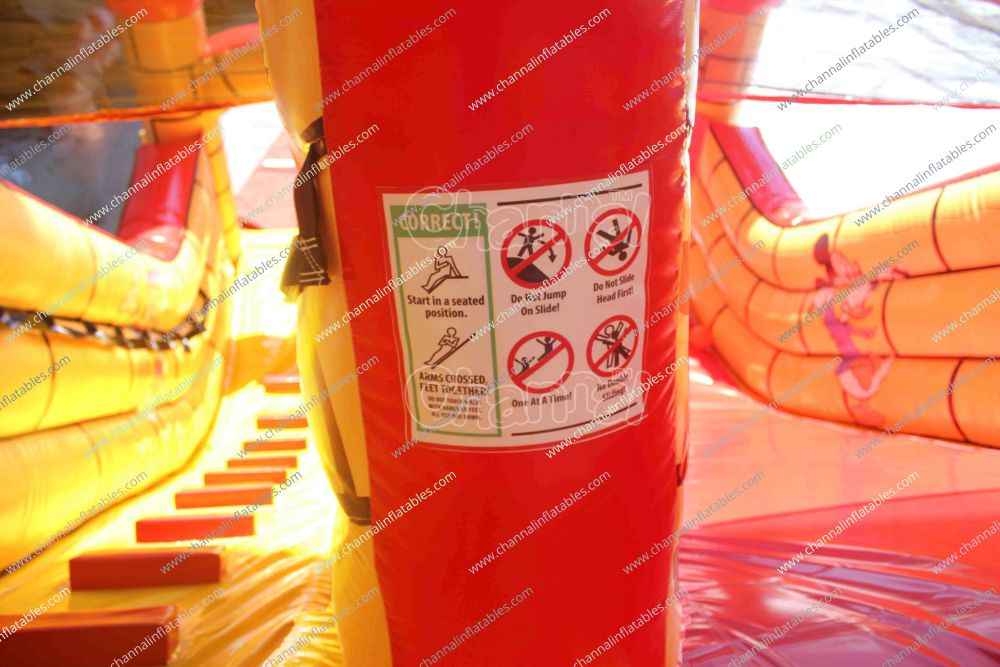 Donald Duck Inflatable Slide - Channal Inflatables