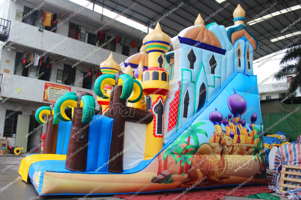 Aladdin Inflatable Slide - Channal Inflatables