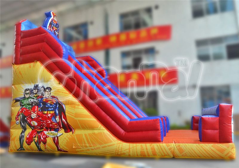Superman Inflatable Slide - Channal Inflatables