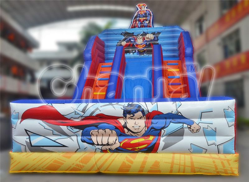 Superman Inflatable Slide - Channal Inflatables