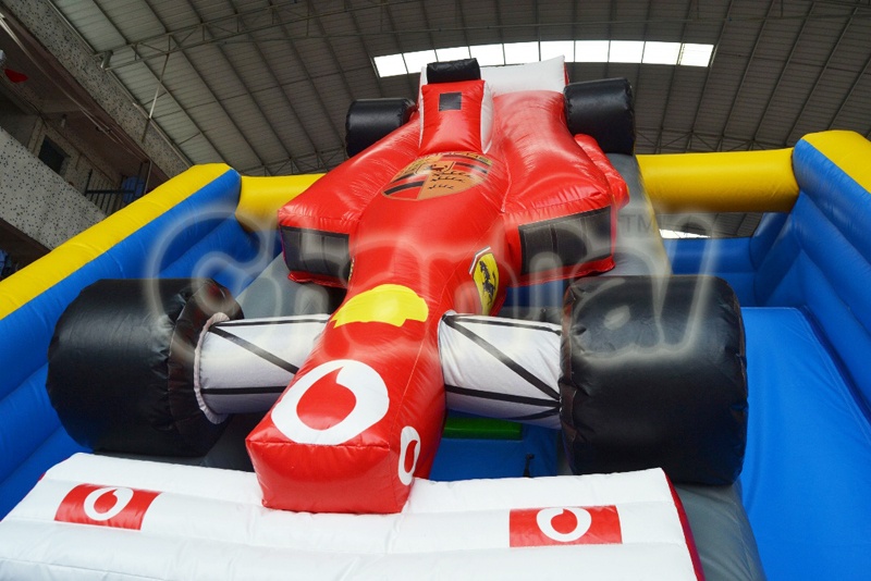 Racecar Inflatable Slide - Channal Inflatables