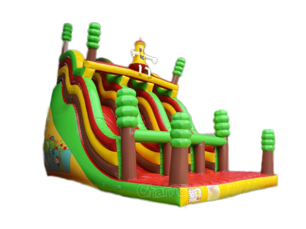 Apple Inflatable Slide - Channal Inflatables