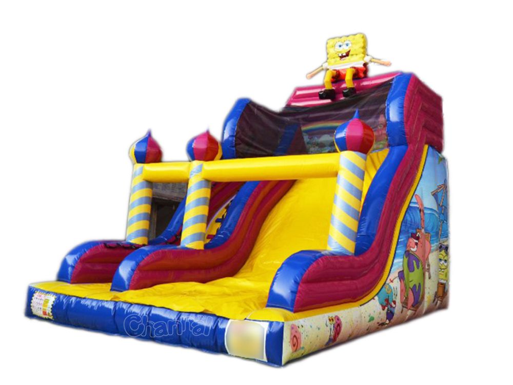 SpongeBob And Patrick Inflatable Slide - Channal Inflatables