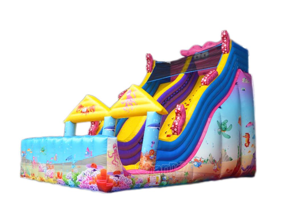 Octopus Inflatable Slide - Channal Inflatables