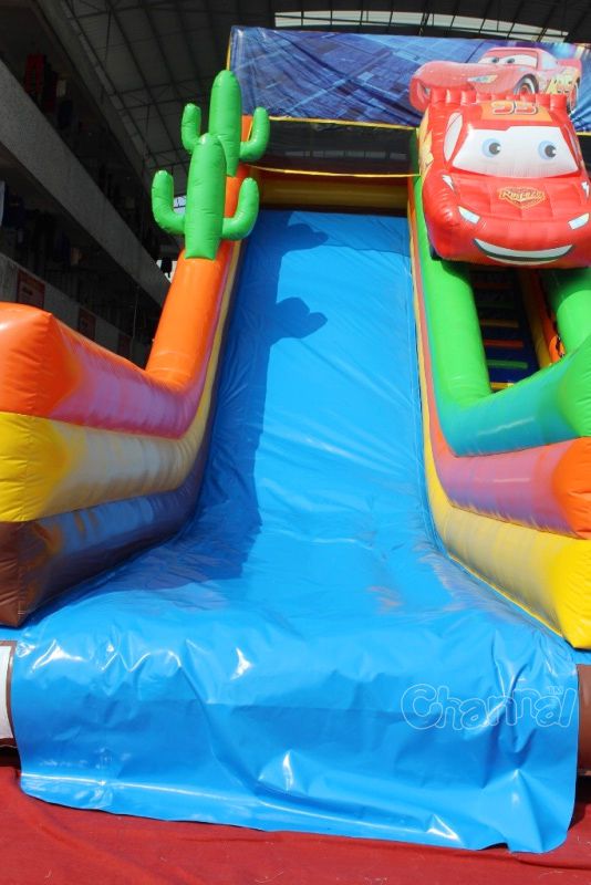 Disney Cars Double Slide - Channal Inflatables