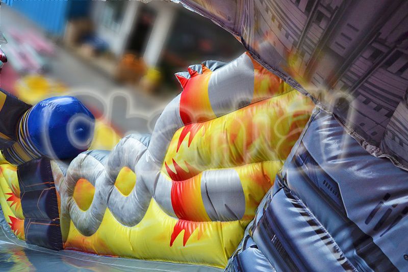 Alien Monster Inflatable Slide - Channal Inflatables