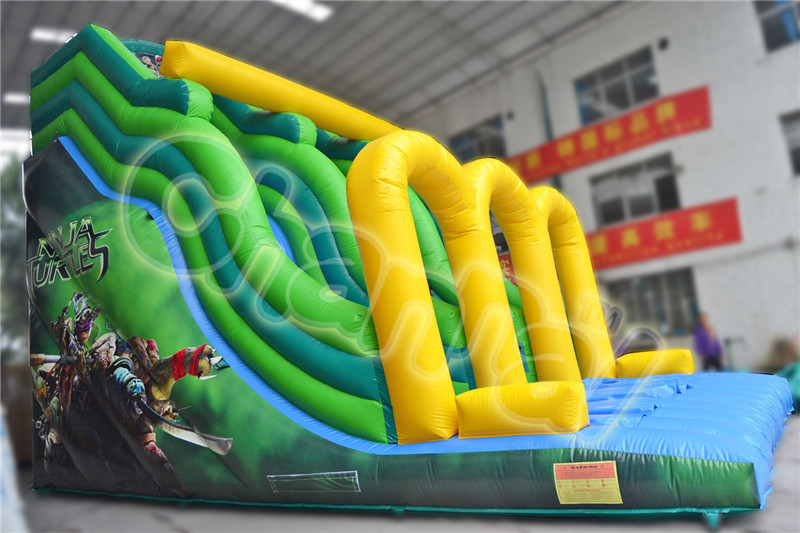 Ninja Turtles Inflatable Slide - Channal Inflatables