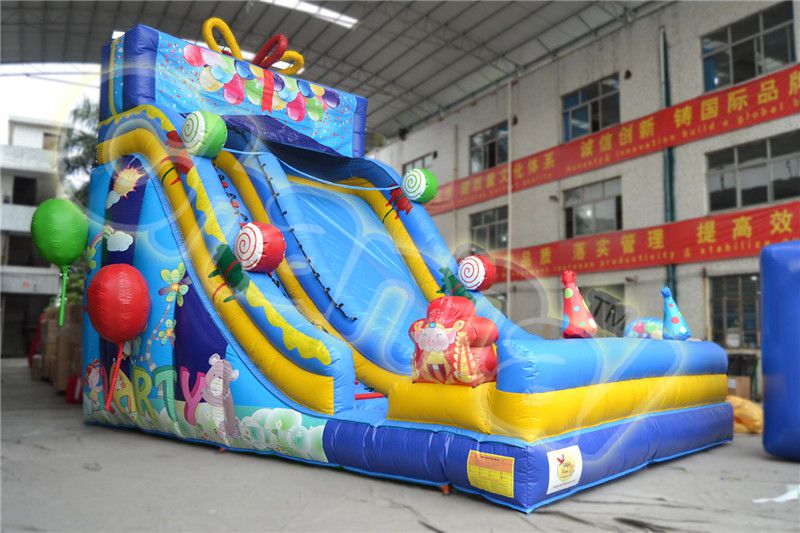 Gift Box Inflatable Slide - Channal Inflatables