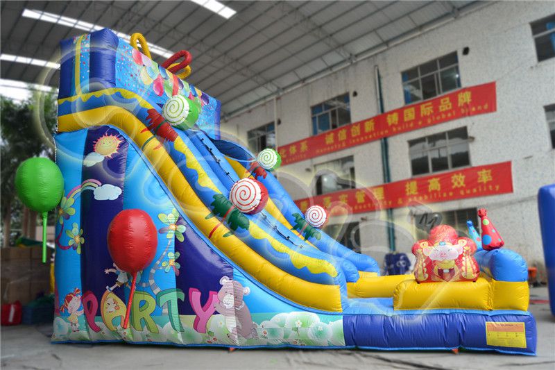 Gift Box Inflatable Slide - Channal Inflatables