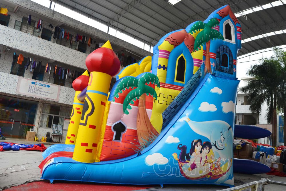 Aladdin Palace Inflatable Slide - Channal Inflatables