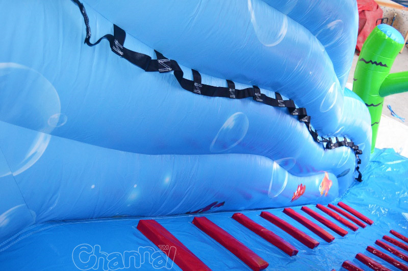 Surfing Theme Inflatable Slide - Channal Inflatables