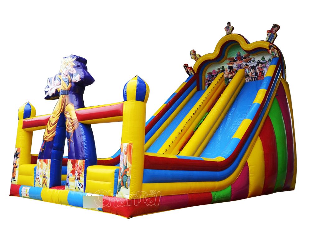 Dragon Ball Goku Inflatable Slide - Channal Inflatables