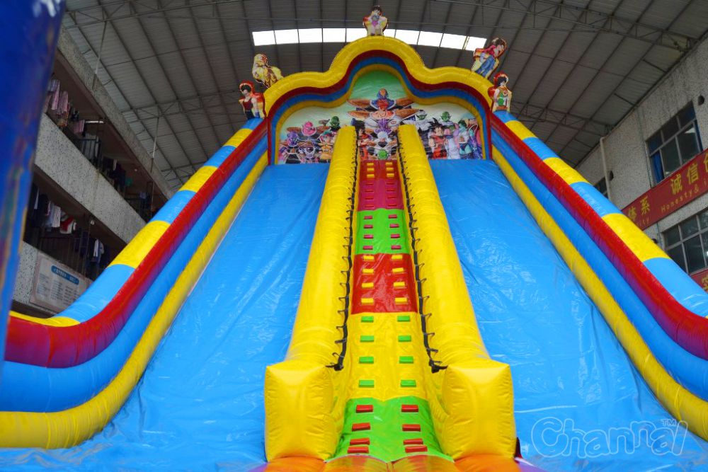 Dragon Ball Goku Inflatable Slide - Channal Inflatables