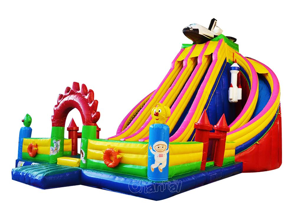 Little Astronaut Inflatable Slide - Channal Inflatables
