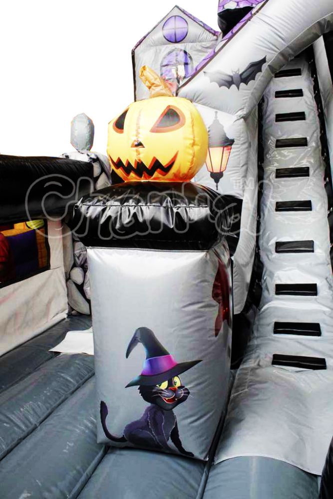 Haunted House Inflatable Slide - Channal Inflatables