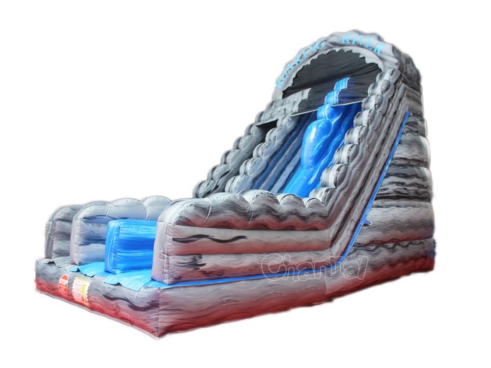 Dual Land Roaring River Inflatable Slide - Channal Inflatables