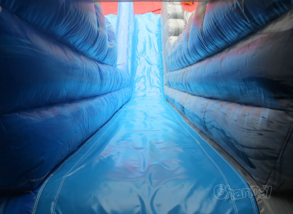 Dual Land Roaring River Inflatable Slide - Channal Inflatables