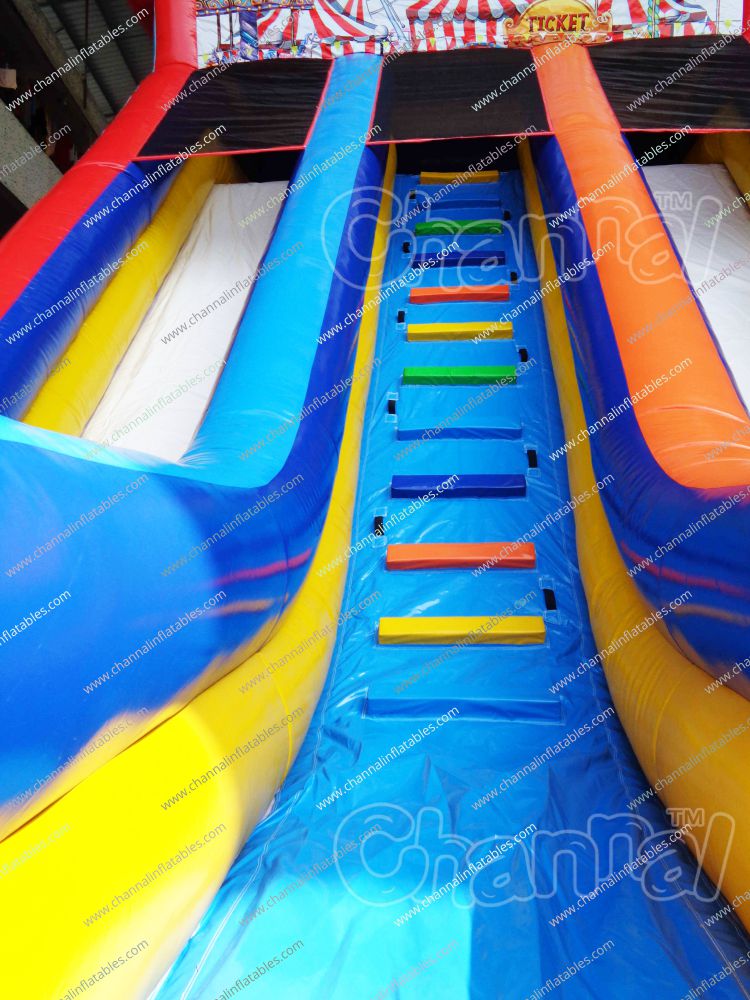 Circus Double Slide - Channal Inflatables