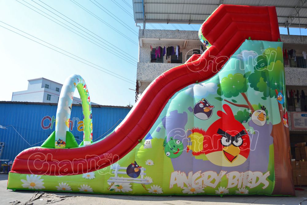Angry Birds Inflatable Slide - Channal Inflatables