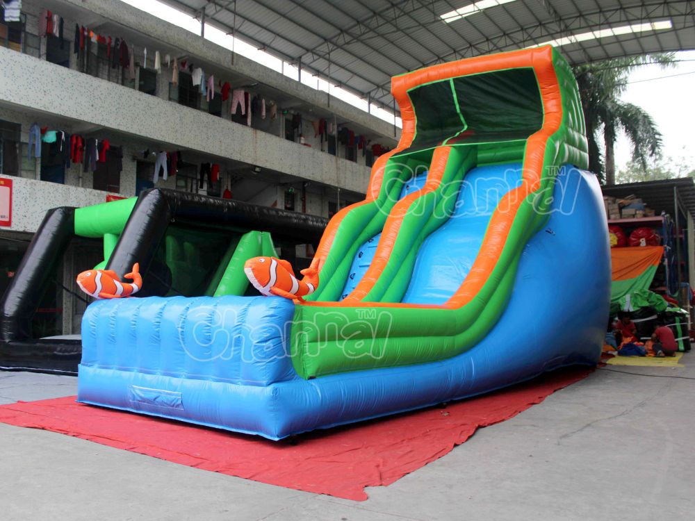 Clownfish Inflatable Slide - Channal Inflatables