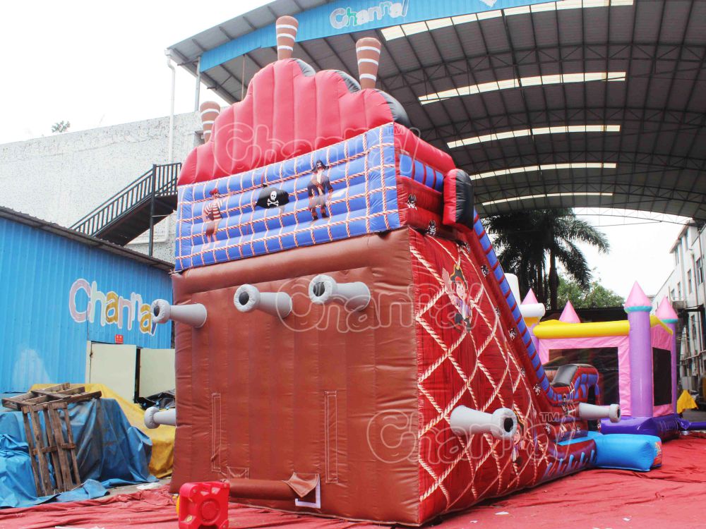 Pirate Ship Slide - Channal Inflatables