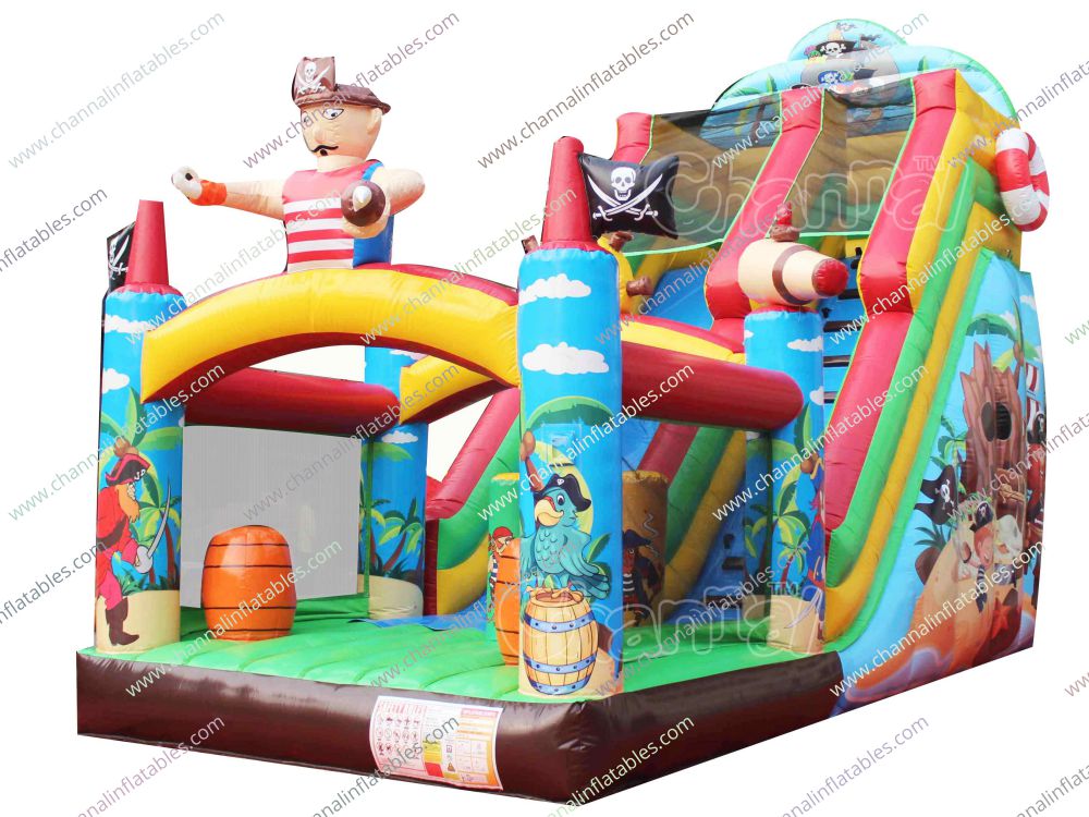 Pirate Inflatable Slide - Channal Inflatables
