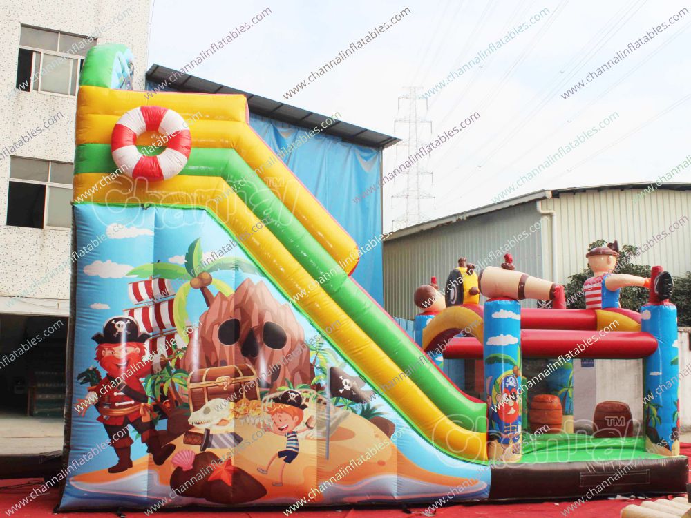 Pirate Inflatable Slide - Channal Inflatables