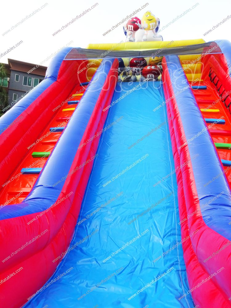 M&M Chocolate Candy Inflatable Slide - Channal Inflatables