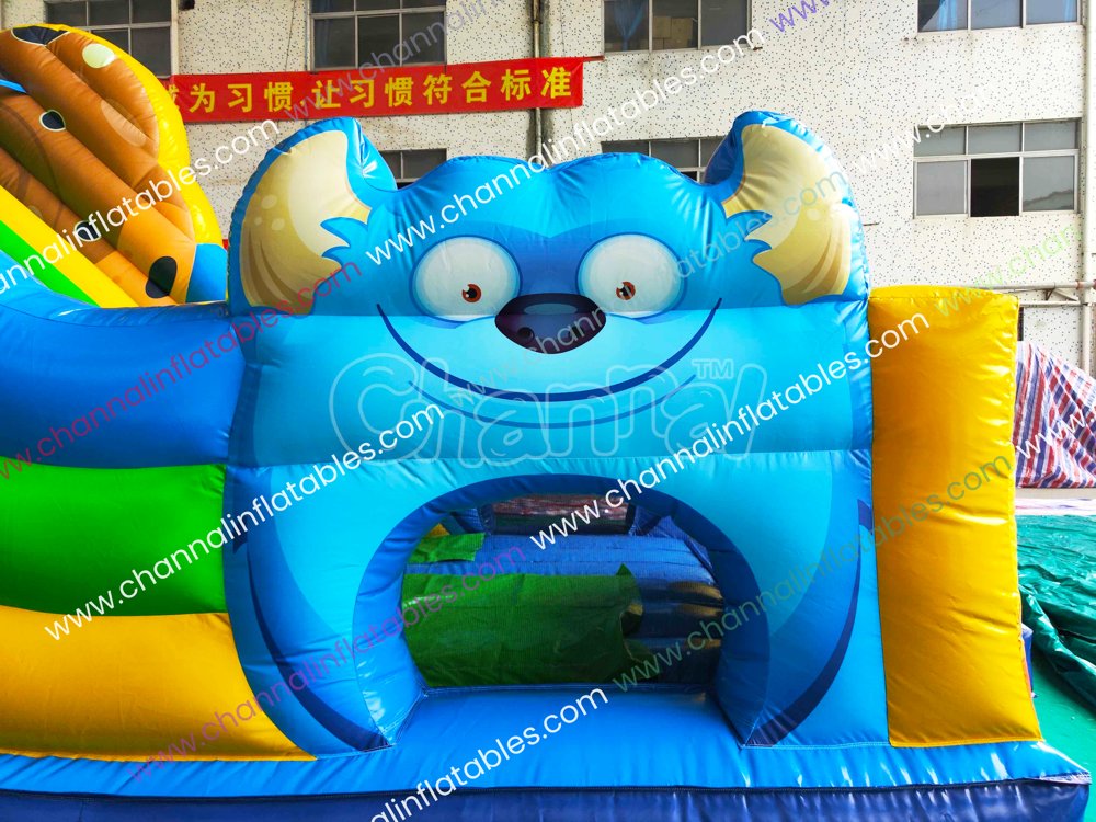 Monsters Inflatable Slide - Channal Inflatables