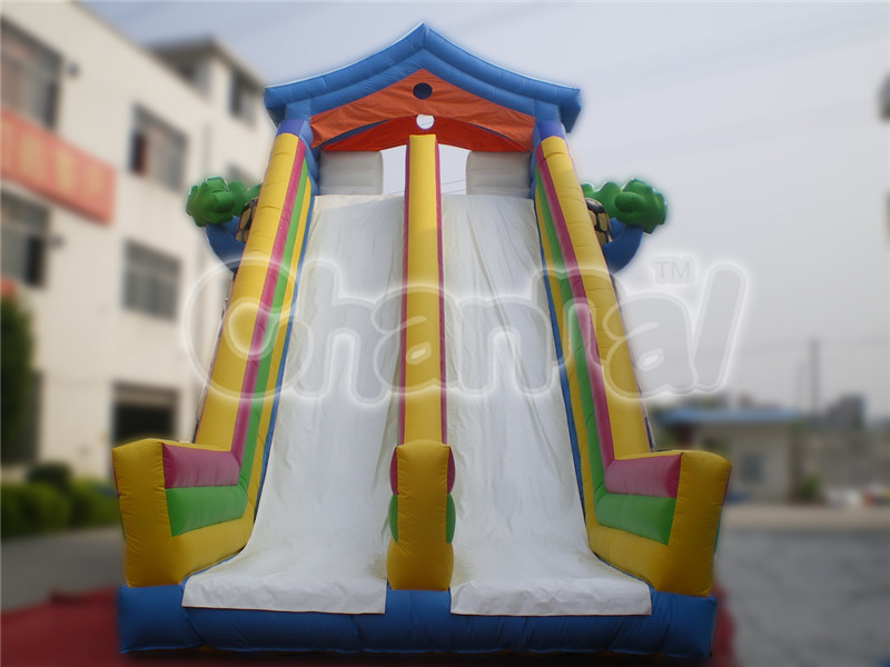 Climbing Tree House Inflatable Slide - Channal Inflatables