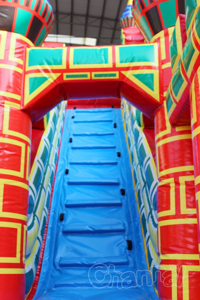 Mickey Mouse Castle Inflatable Slide - Channal Inflatables