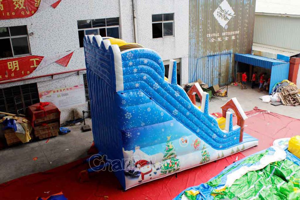 Skiing Inflatable Slide - Channal Inflatables