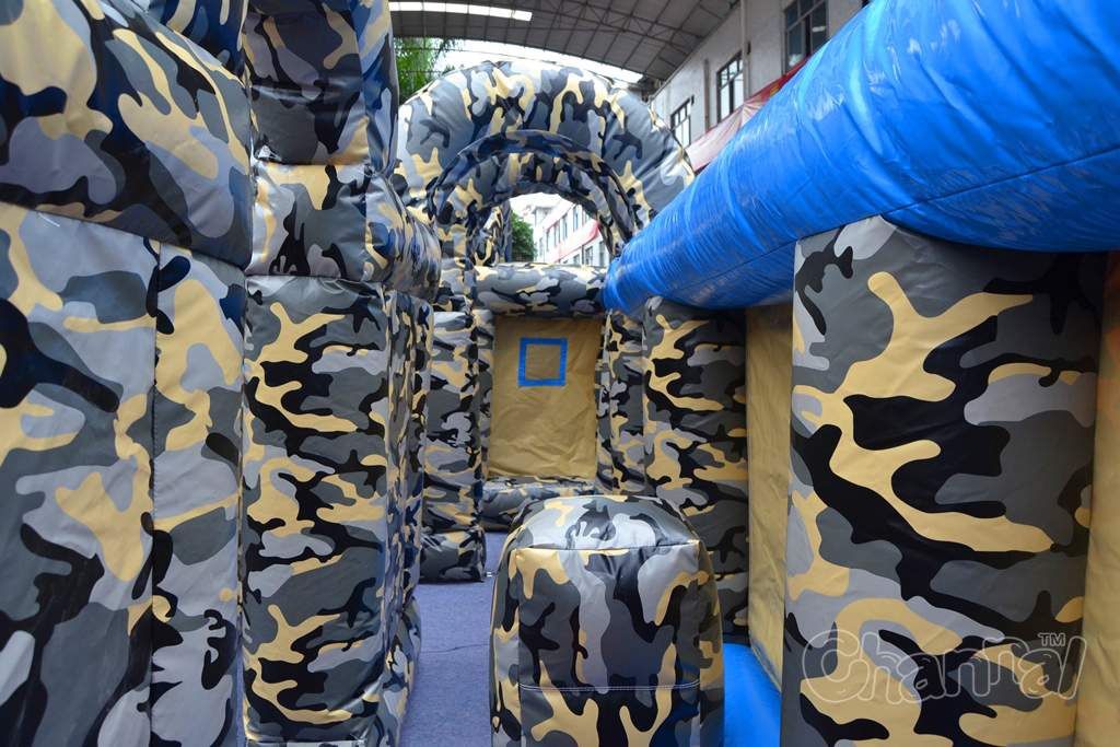 Nerf War Inflatable Maze - Channal Inflatables