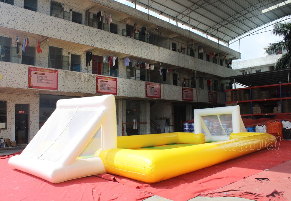 Inflatable Soap Football Field For Kids - Channal Inflatables