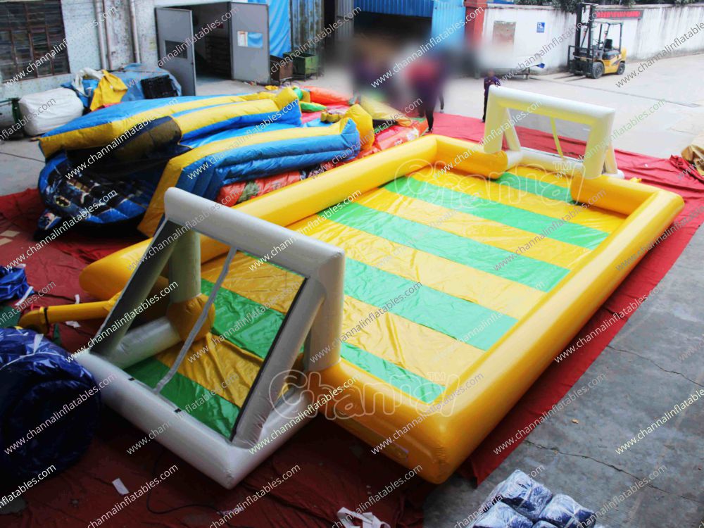 Inflatable Soap Football Field For Kids - Channal Inflatables