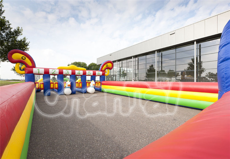 Inflatable Derby Horse Race Track - Channal Inflatables