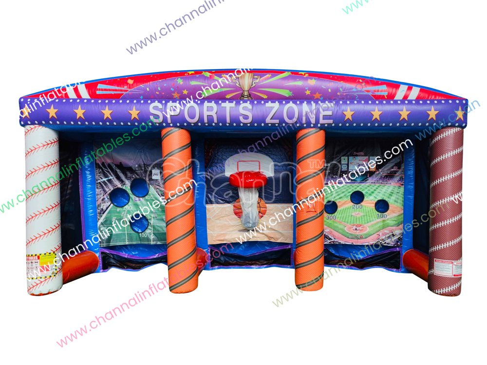 Sports Zone Carnival Game - Channal Inflatables