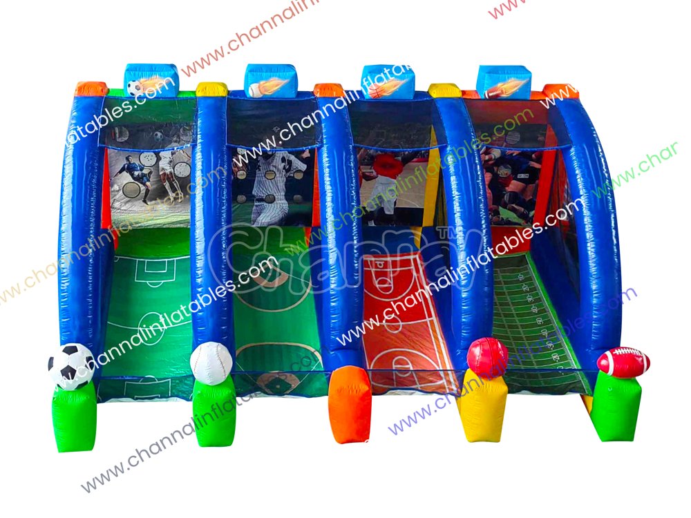 Four Sports Inflatable Game - Channal Inflatables