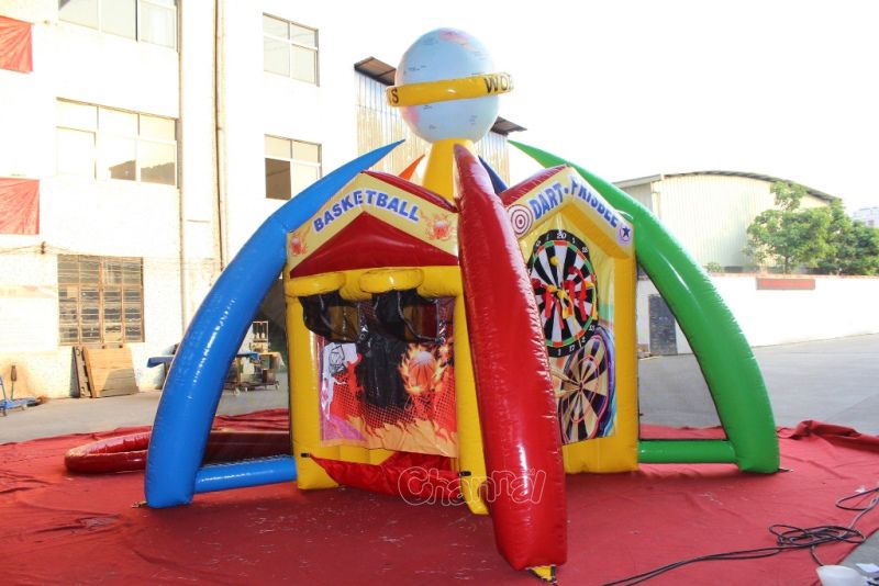 5 in 1 Inflatable World Sports Games - Channal Inflatables