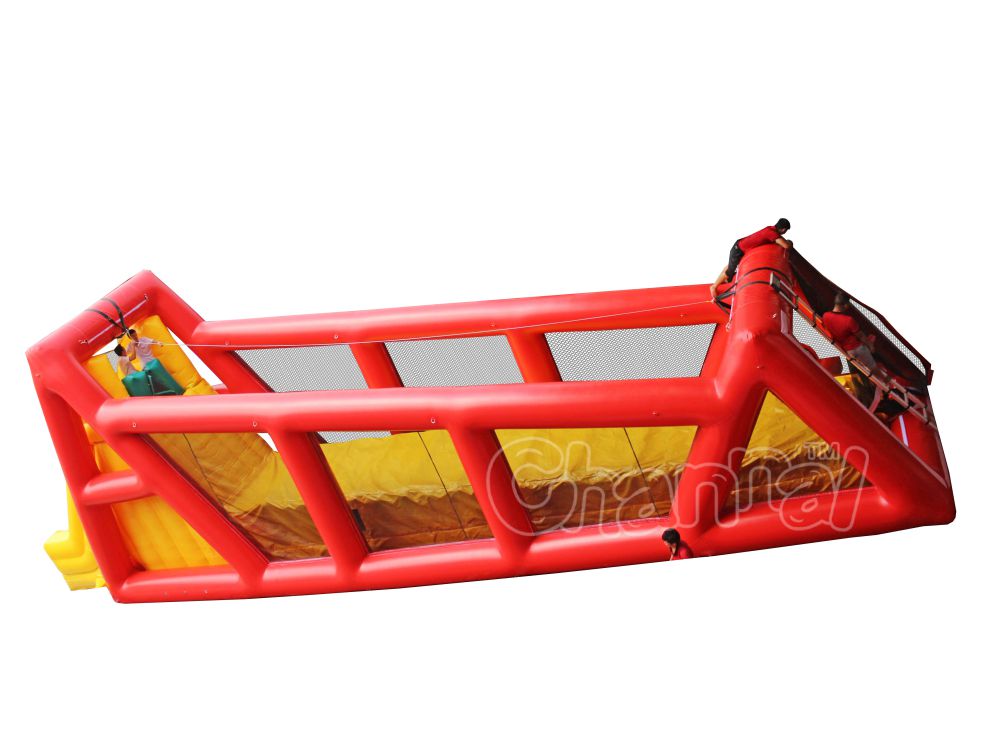 Cheap Large Inflatable Zip Line Game - Channal Inflatables