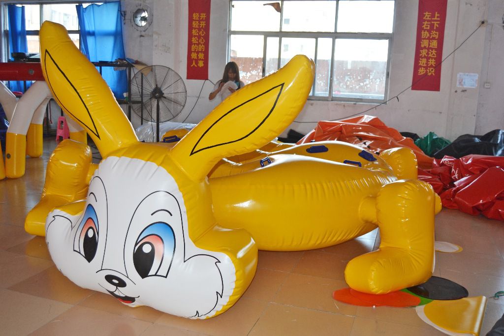 Inflatable Tortoise Hare Race Game - Channal Inflatables