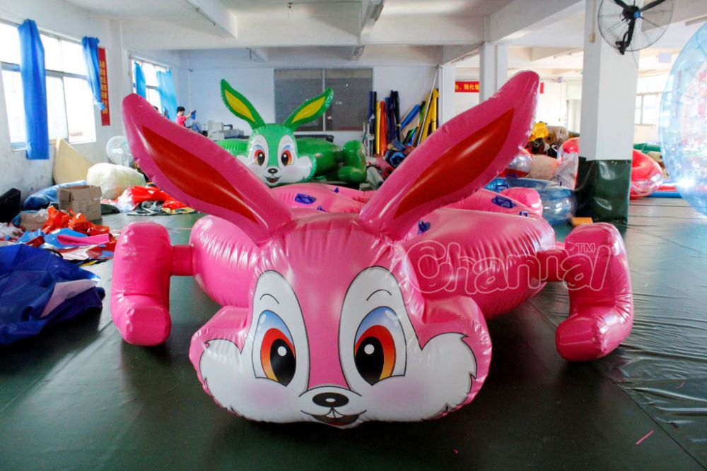 Inflatable Tortoise Hare Race Game - Channal Inflatables